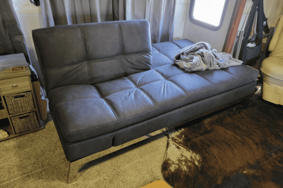 Best Motorhome Sleeper Sofa Coddle Toggle Couch in a Box Review The Diesel Apartment